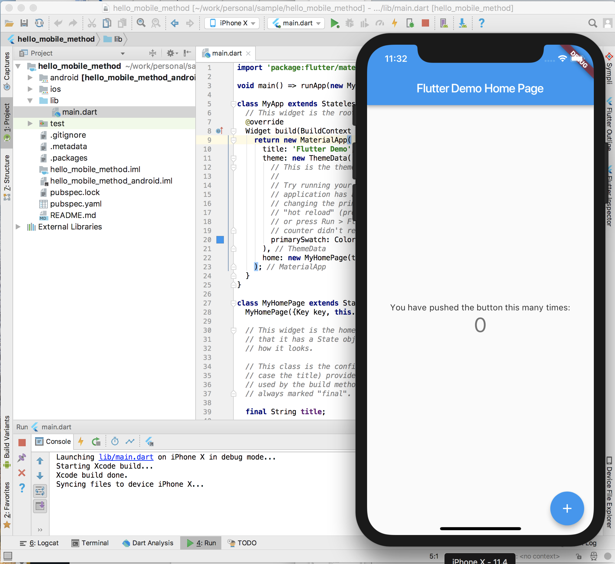 Intro To Flutter · Androg 9604